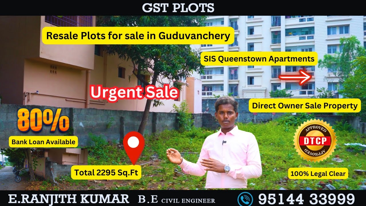 Resale Land for sale in Chennai Guduvanchery | Direct Owner Property ...
