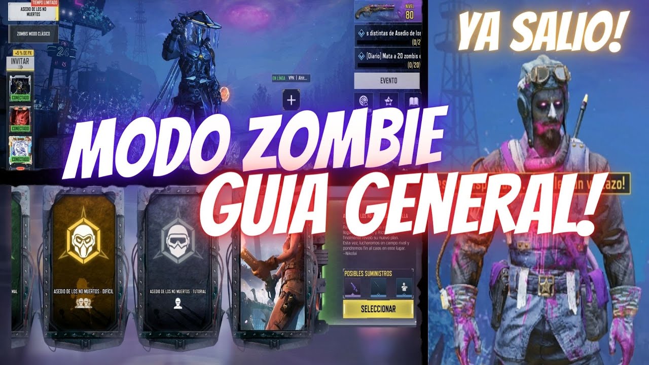 RAPIDO!! SALIO el MODO ZOMBIE! Guia General! ¿Que hay de Nuevo?| COD ...