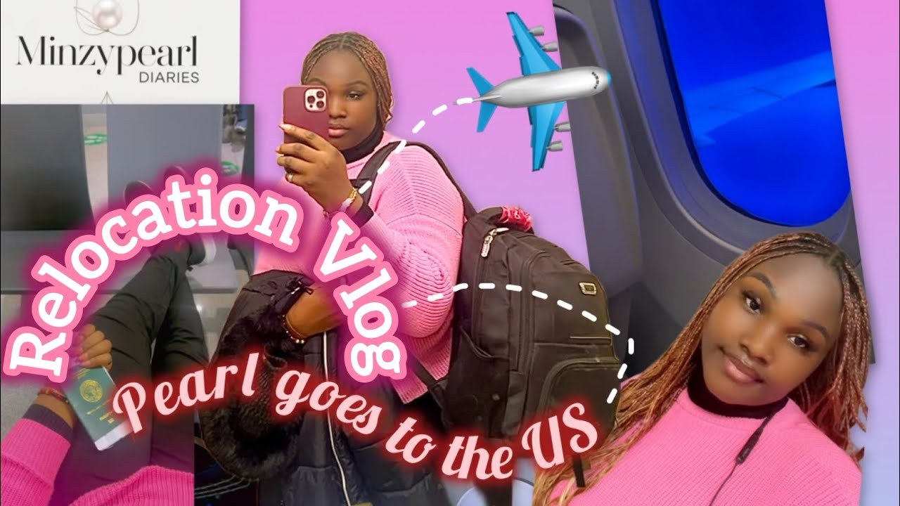 Relocation/Travel Vlog ️|Solo Detailed Travel from Nigeria 🇳🇬to the USA ...