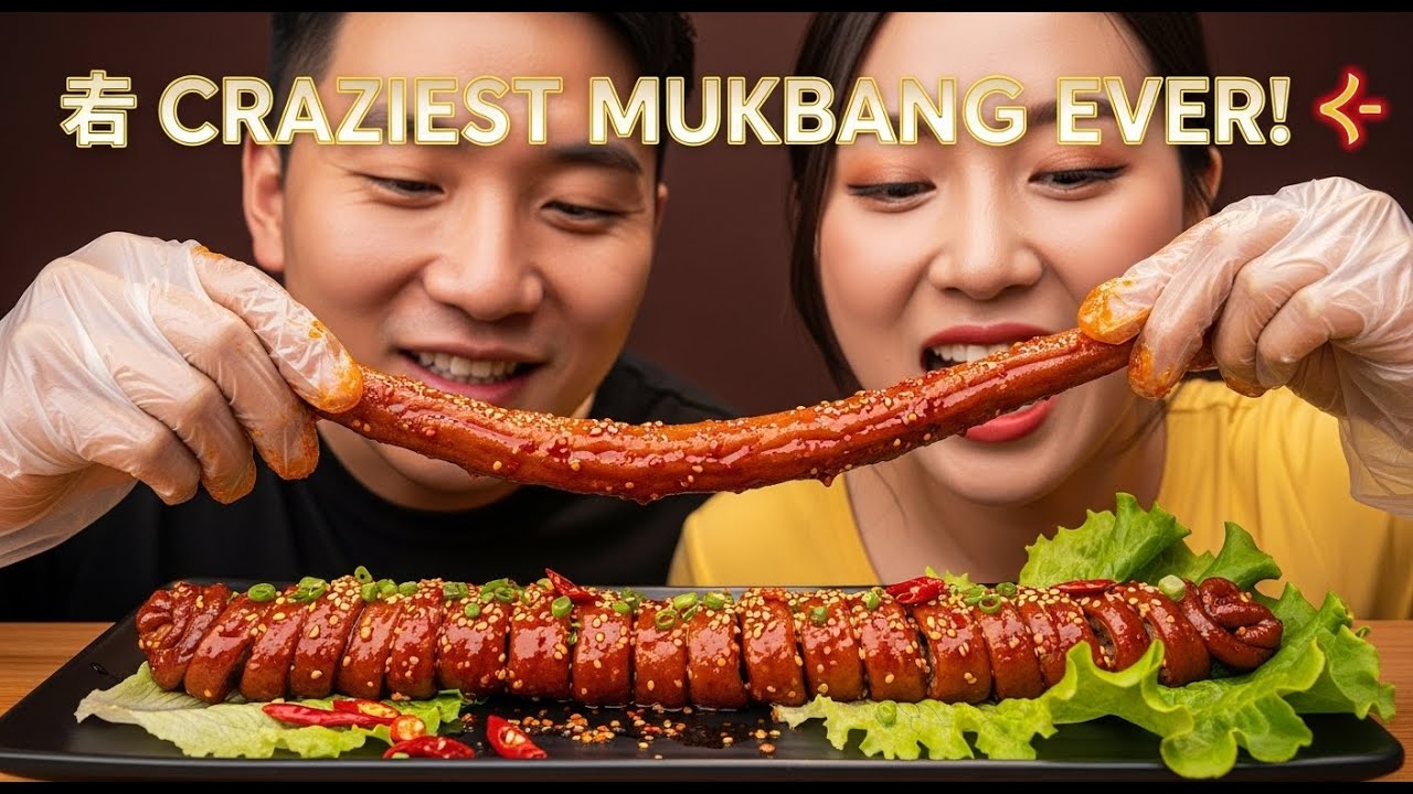 🔥 THE CRAZIEST MUKBANG EVER! We Couldn’t Finish This Dish 😱 - YouTube