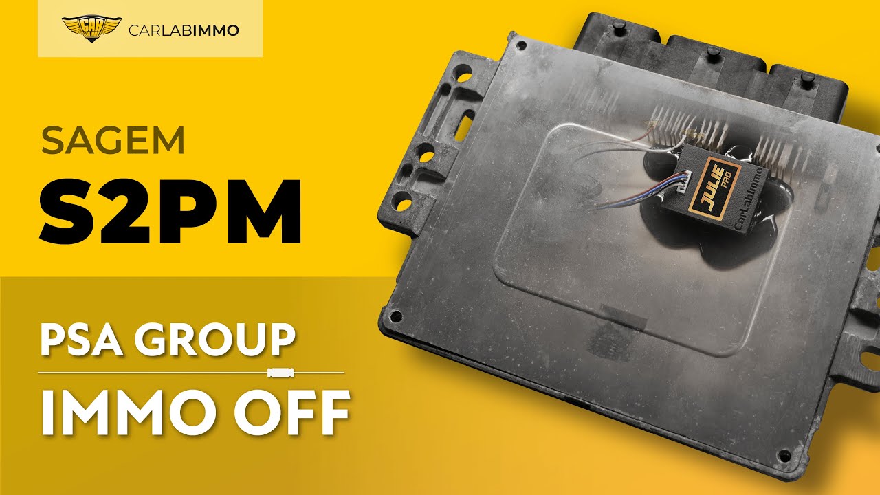 Sagem S2PM (Citroen Peugeot) IMMO OFF | Julie Emulator | CarLabImmo ...