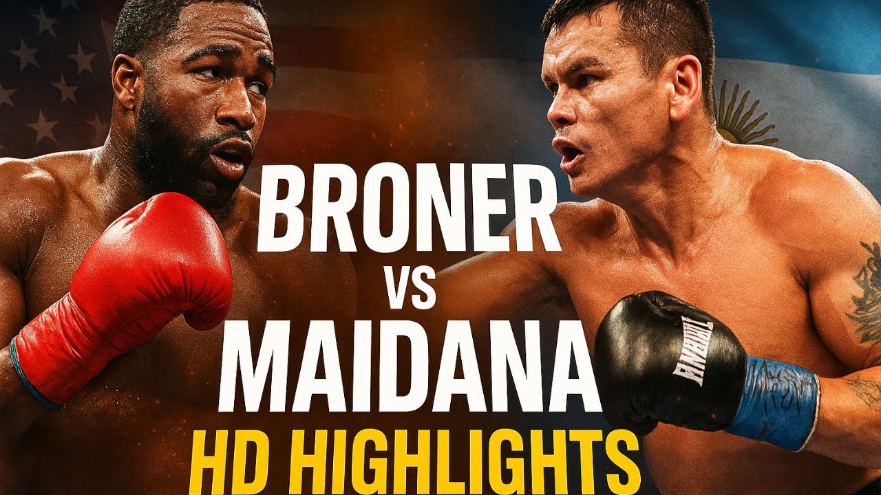 Adrien Broner vs Marcos Maidana | Full Fight Highlights HD | Boxing ...