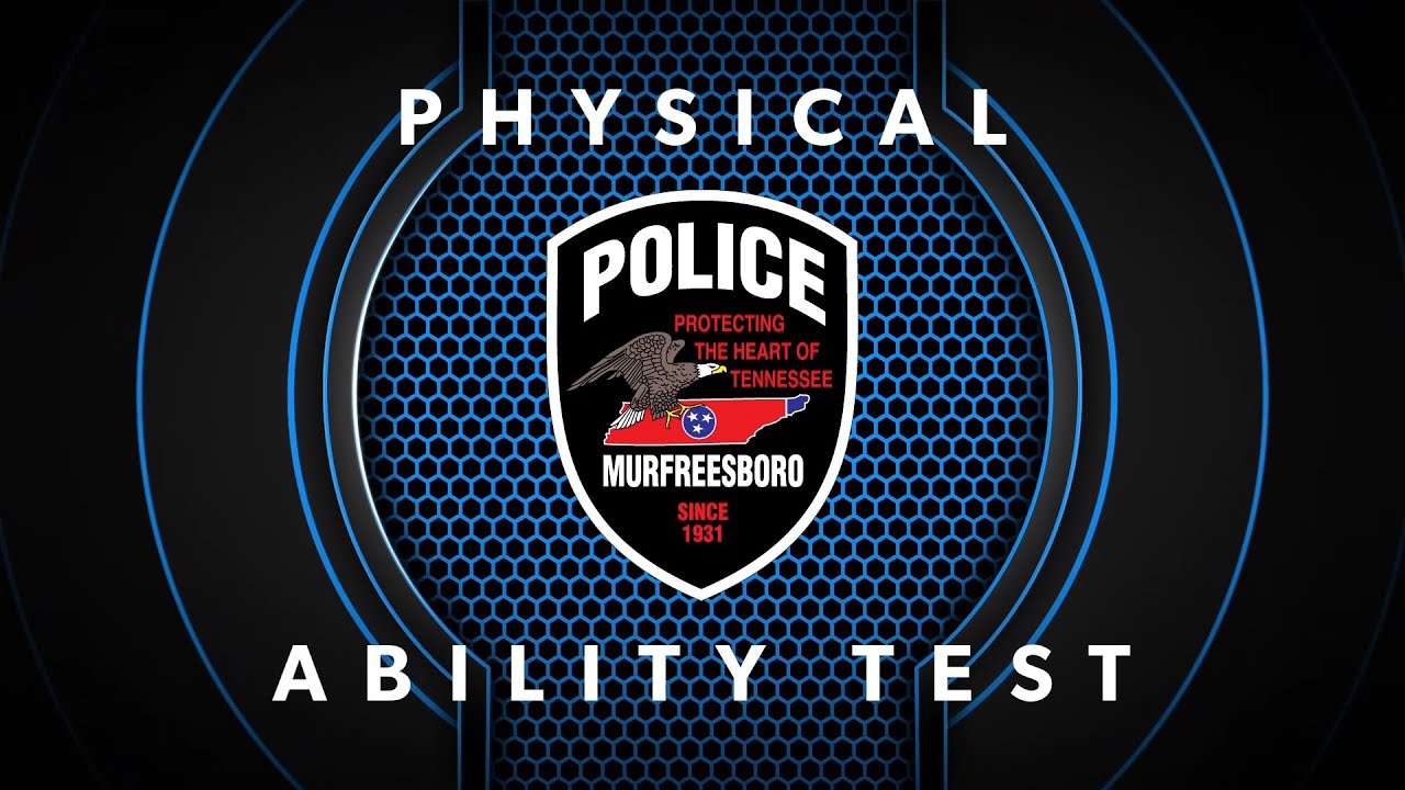 MPD Physical Ability Test - YouTube