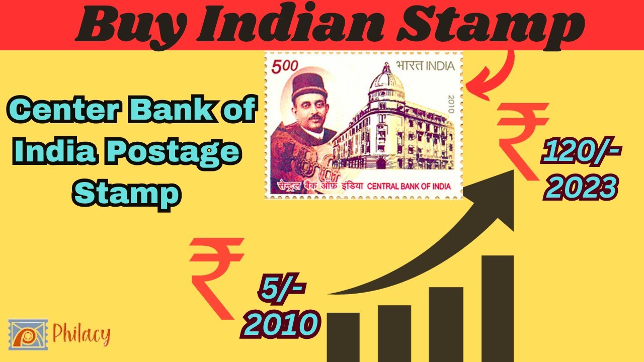 Central Bank of India Postage Stamp - Buy from Philacy.com - YouTube