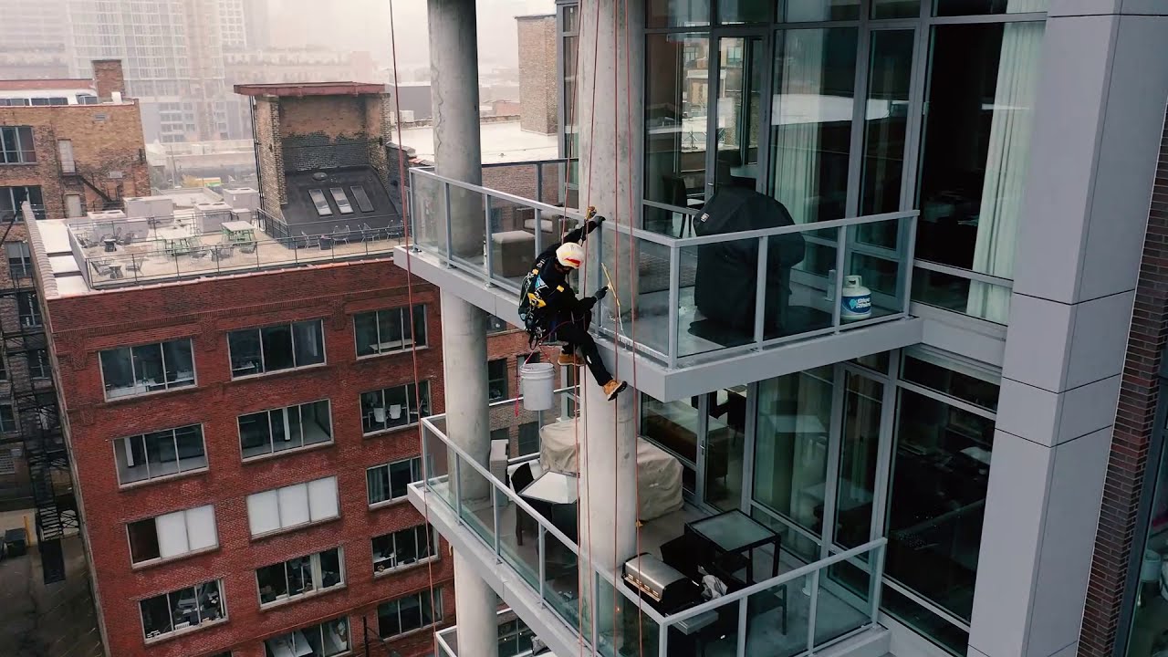Fall Protection, Window Cleaning, Anchor Systems - YouTube