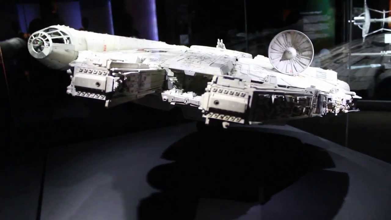 Millenium Falcon Movie Prop - YouTube