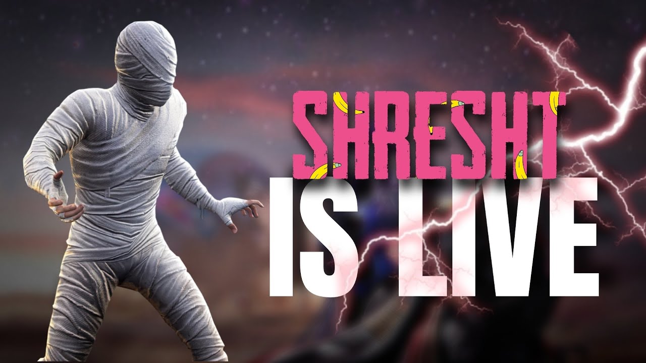 SHRESHT IS LIVE Live Stream I AM BACK .// GRIDING IN BGMI #bgmi #pubg ...