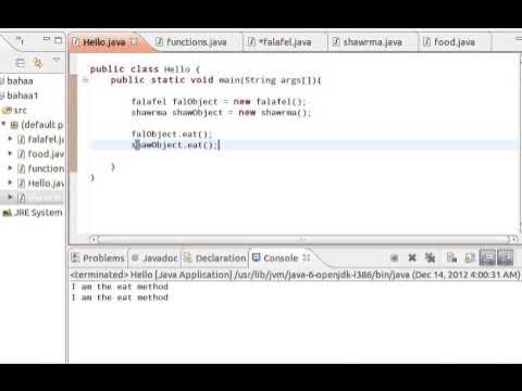 java tutorial - 29 - overwriting & private methods - تعلم البرمجة بلغة جافا - YouTube