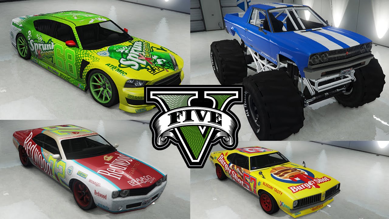 GTA 5 - NEW RARE Next Gen Vehicles! Sprunk Buffalo, Redwood Gauntlet ...