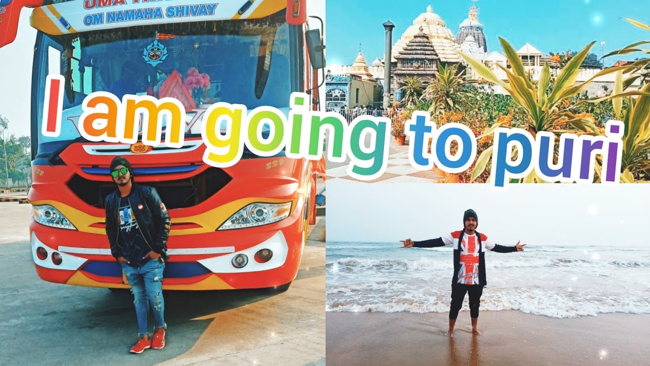 I am going to Odisha (Puri) !! Kolkata to puri bus journey !! - YouTube