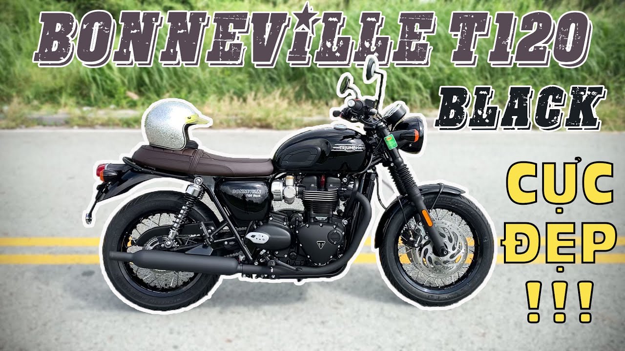 BONNEVILLE T120 BLACK | Bản T120 full đen BAO NGẦU !!! - YouTube