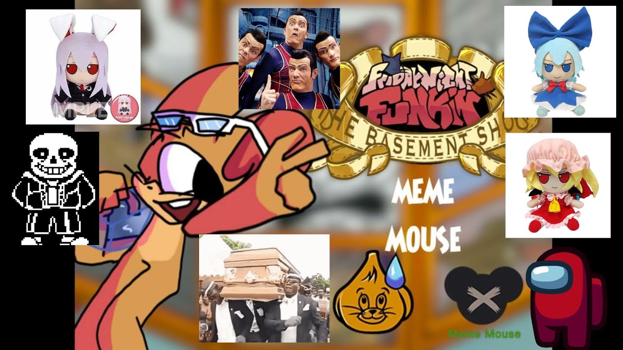 (FNF MASHUP) Meme Mania v2, but is a mashup with its original ...