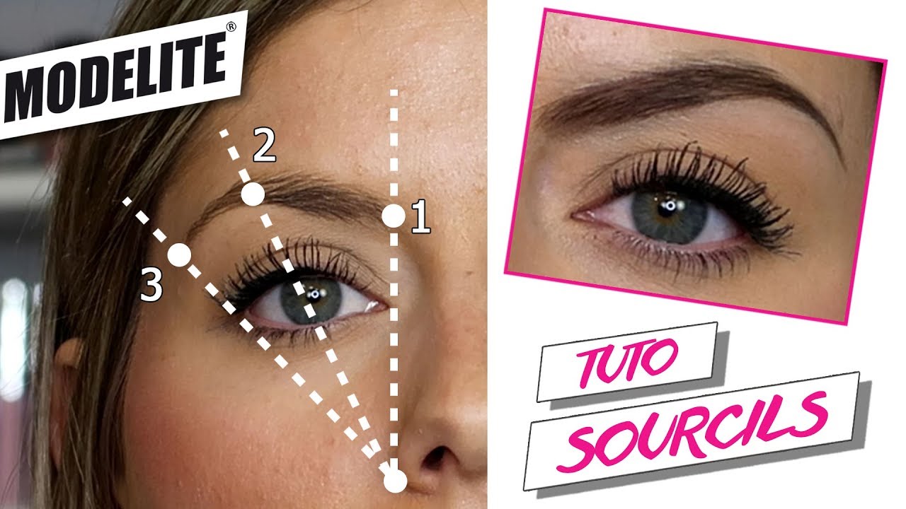 MAKE UP SOURCILS - YouTube