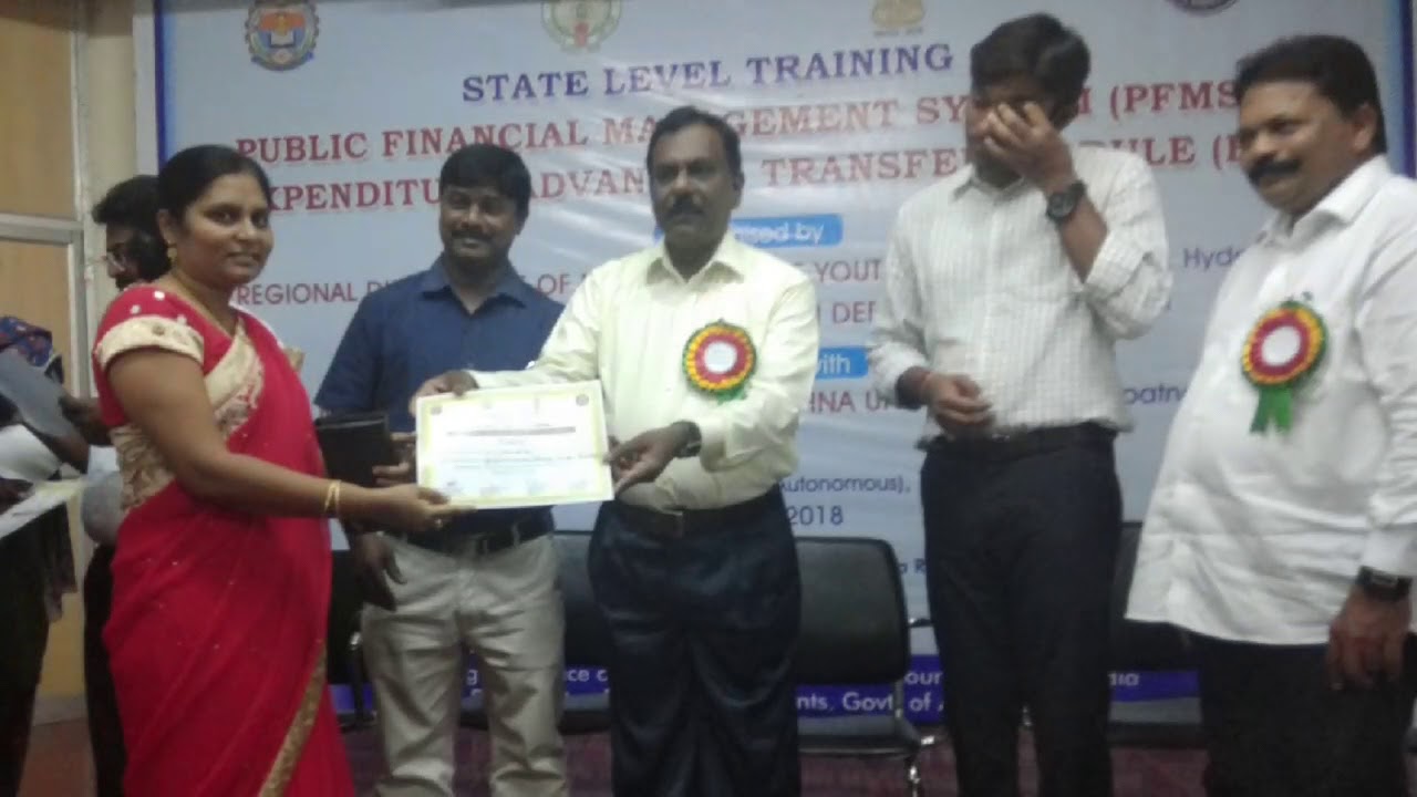 As NSS Programme Officer@ NSS PFMS & EAT Training Programme - YouTube