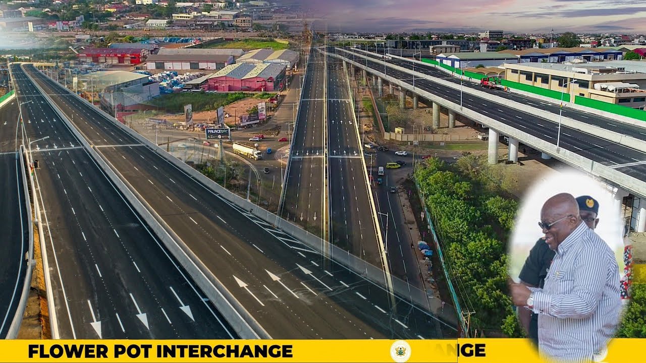 Watch how Prez Nana Addo boogie Dance 💃at Flower Pot Interchange ...