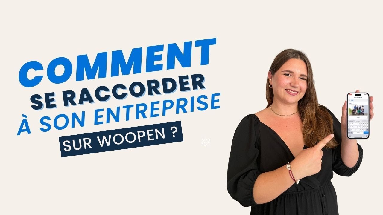 Comment se raccorder à son entreprise sur Woopen - YouTube