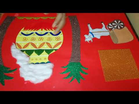 Pongal celebration chart work for kids - YouTube