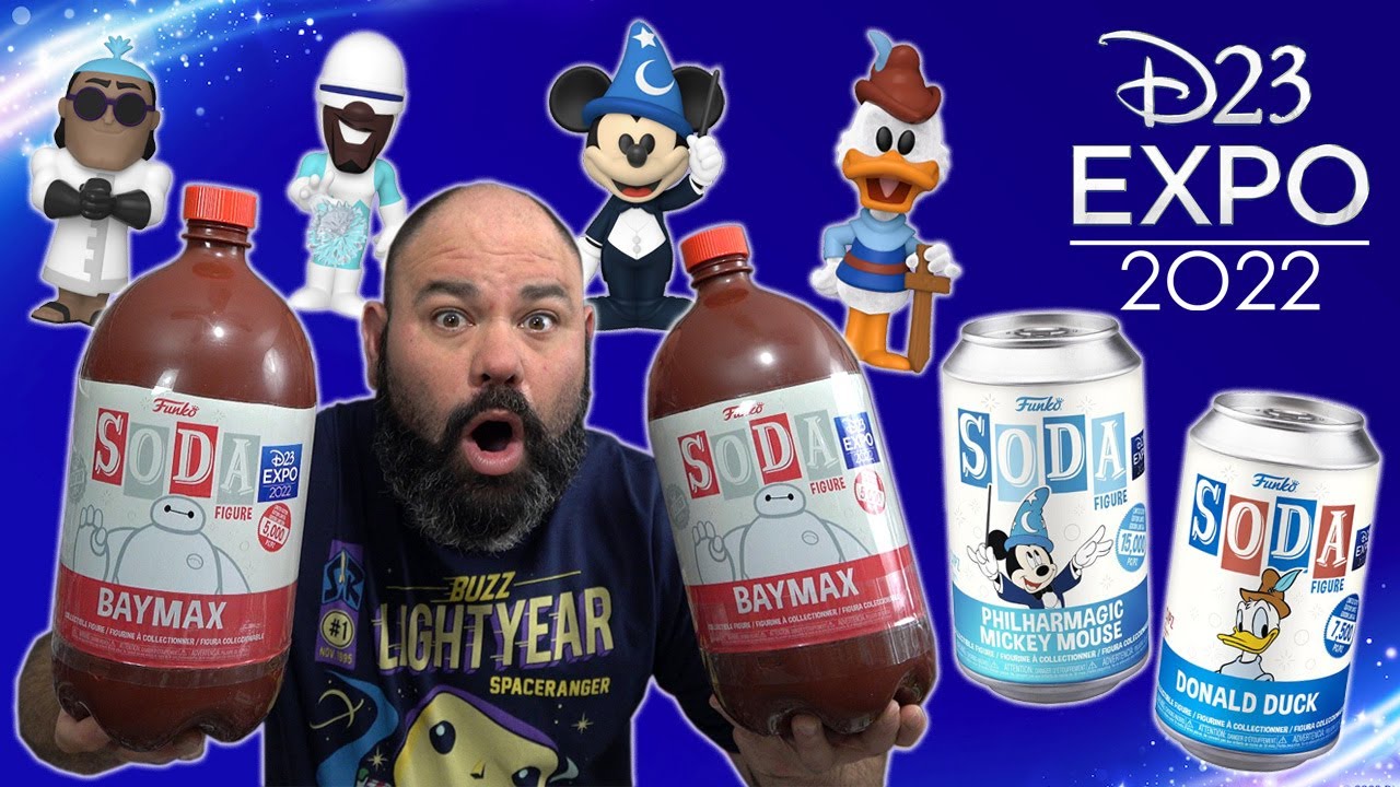 Funko D23 Expo Funko Soda | Baymax 3 Liter Funko Soda - YouTube