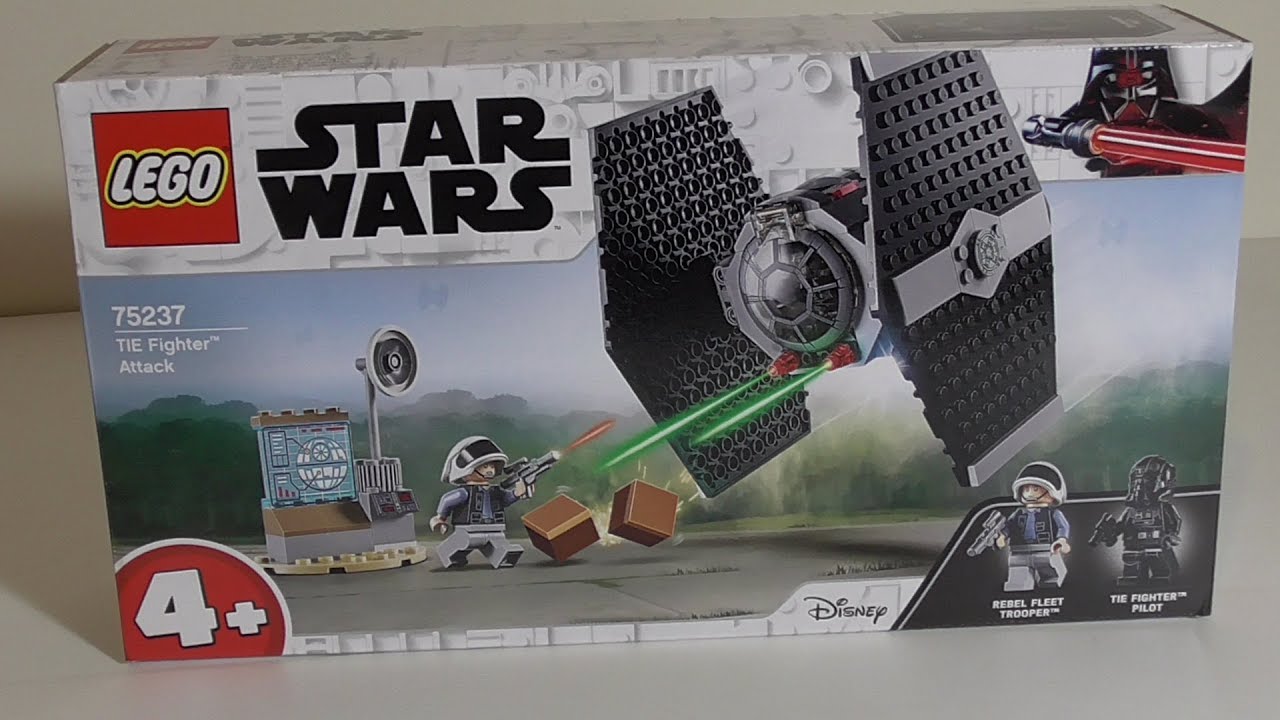 Lego 75237 TIE Fighter Attack build review. - YouTube