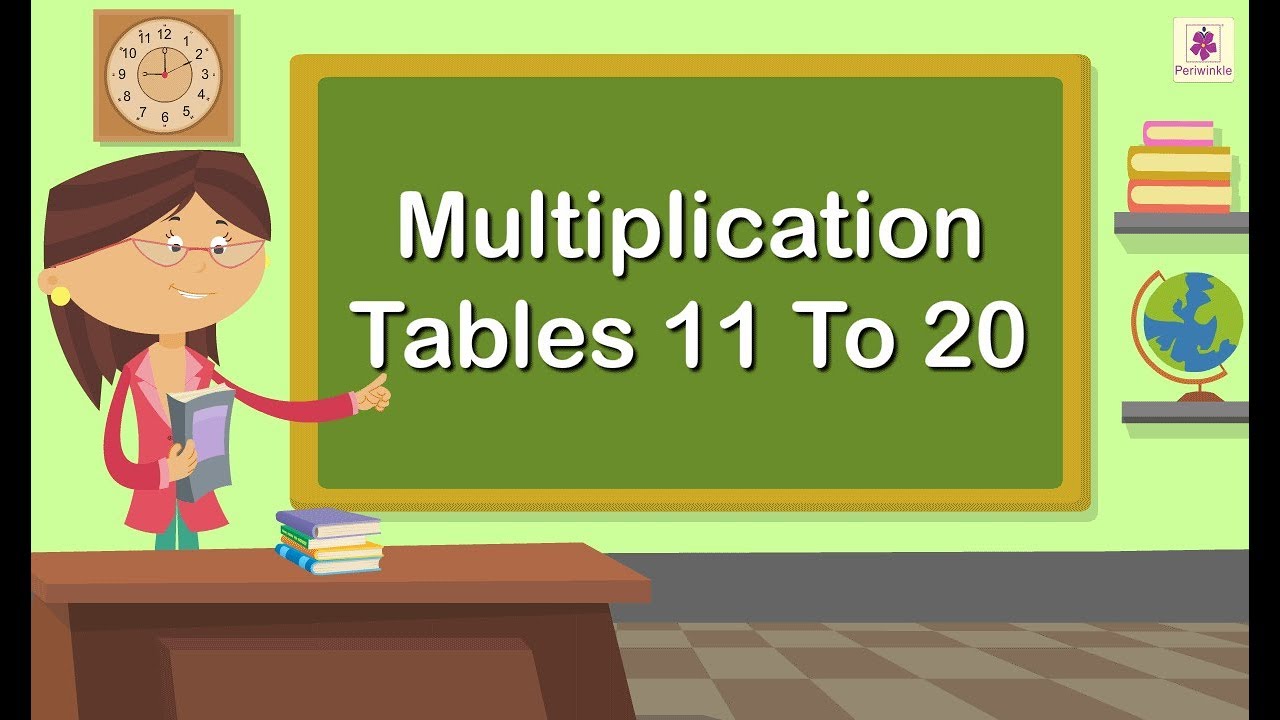 Multiplication Tables 11 to 20 | Mathematics Grade 4 | Periwinkle - YouTube