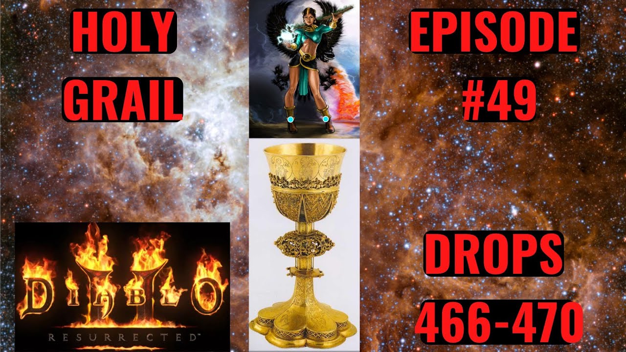 Diablo 2 Resurrected. D2R Online Holy Grail Episode 49. Drops 466-470 ...