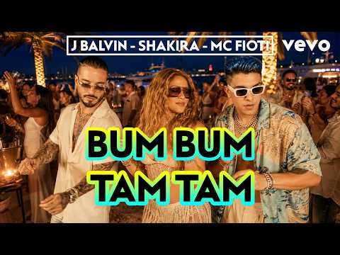 MC Fioti Ft J Balvin & Shakira-  Bum Bum Tam Tam (Top Remix 2026) | Summer Beach Festival Remix 2026