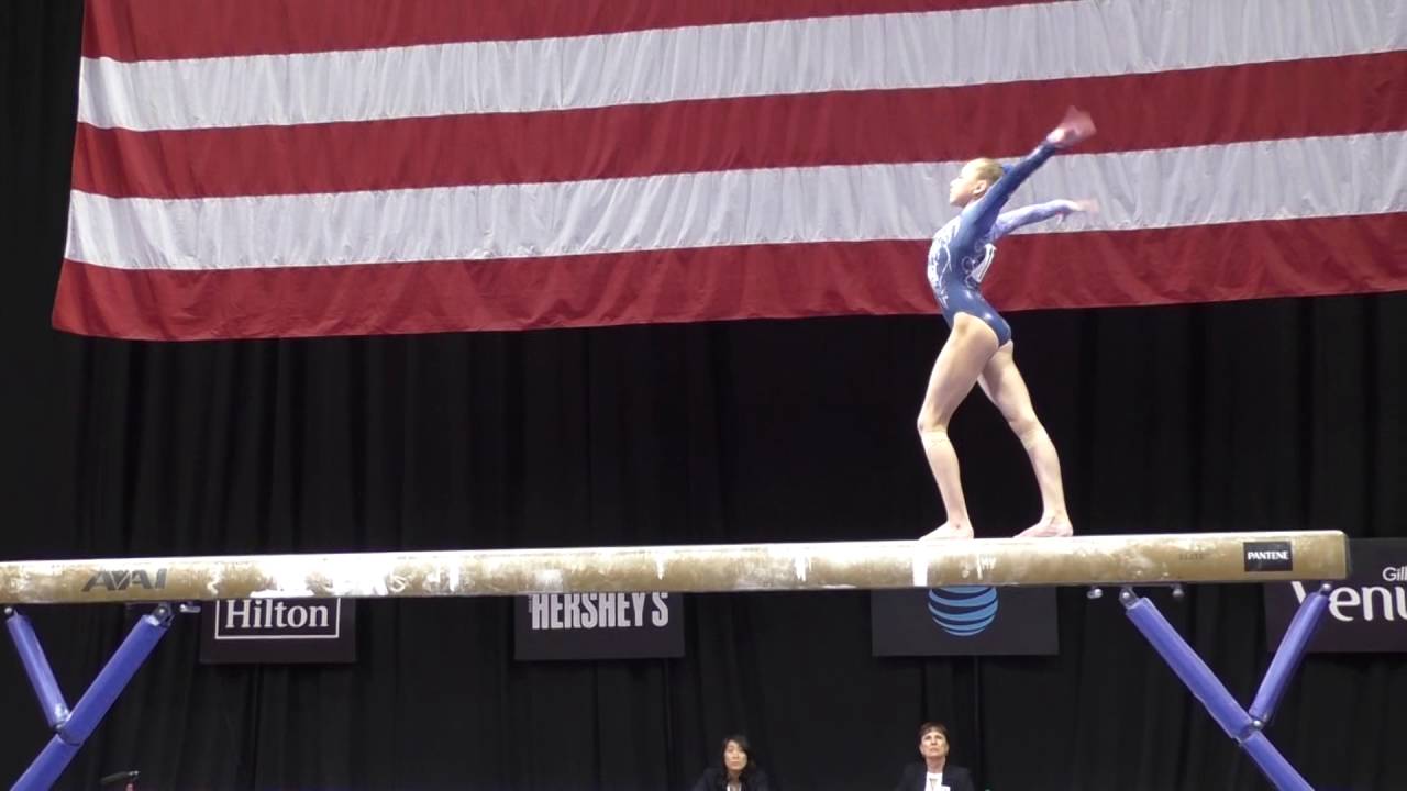Cameron Machado - Balance Beam - 2016 P&G Gymnastics Championships - Jr ...
