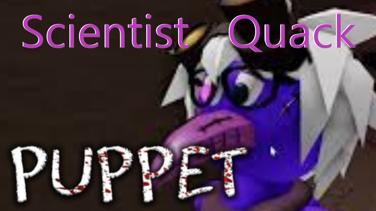 Playing as Scientist Quack! (Roblox Puppet) - YouTube