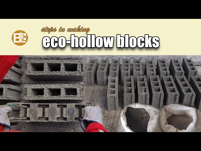 Hollow Blocks Ingredients