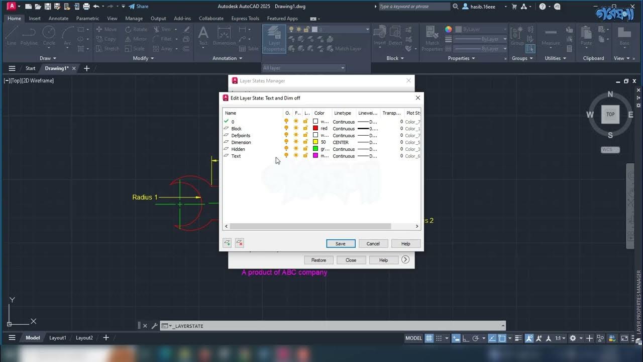 How to Create Layer State and How to Use Them in Autocad | Gobeshona - YouTube
