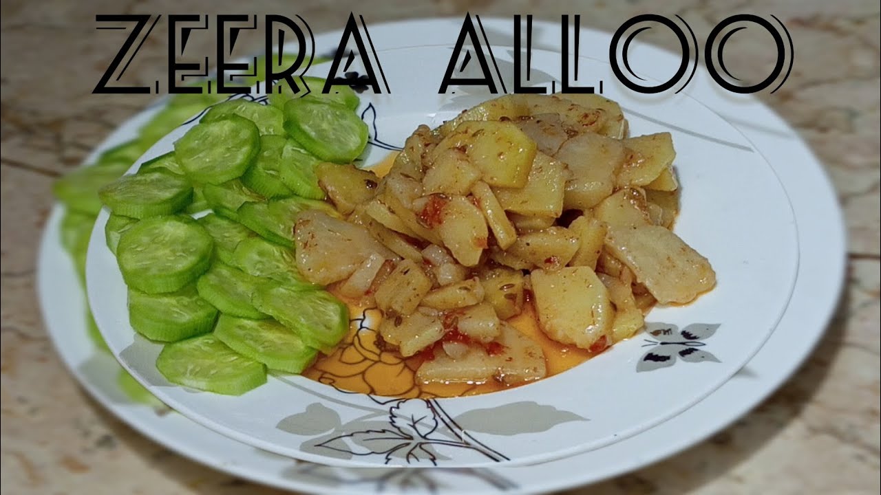 zeera alloo recipe | Easy and quick potato recipe - YouTube
