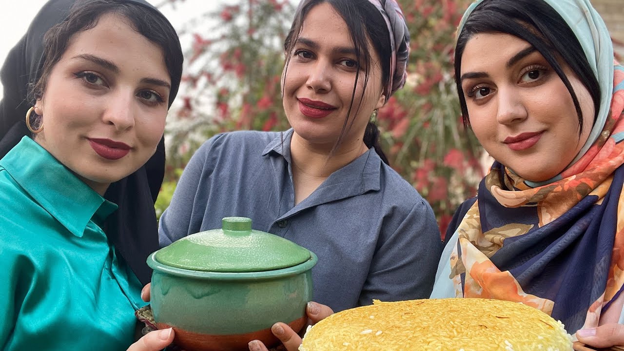 Traditional Dish of GUILAN IRAN | Cooking In Village House | NO TALK # ...