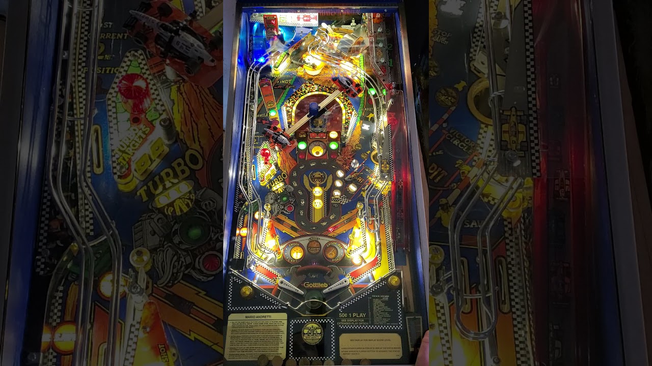 [Pinball] Mario Andretti - Gottlieb, 1995 - YouTube