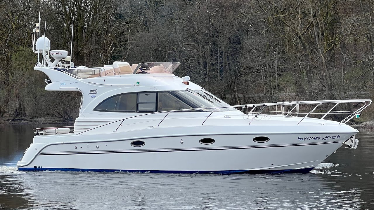2004 Galeon 330 Fly £109,995. The best specified 33footer we have seen ...