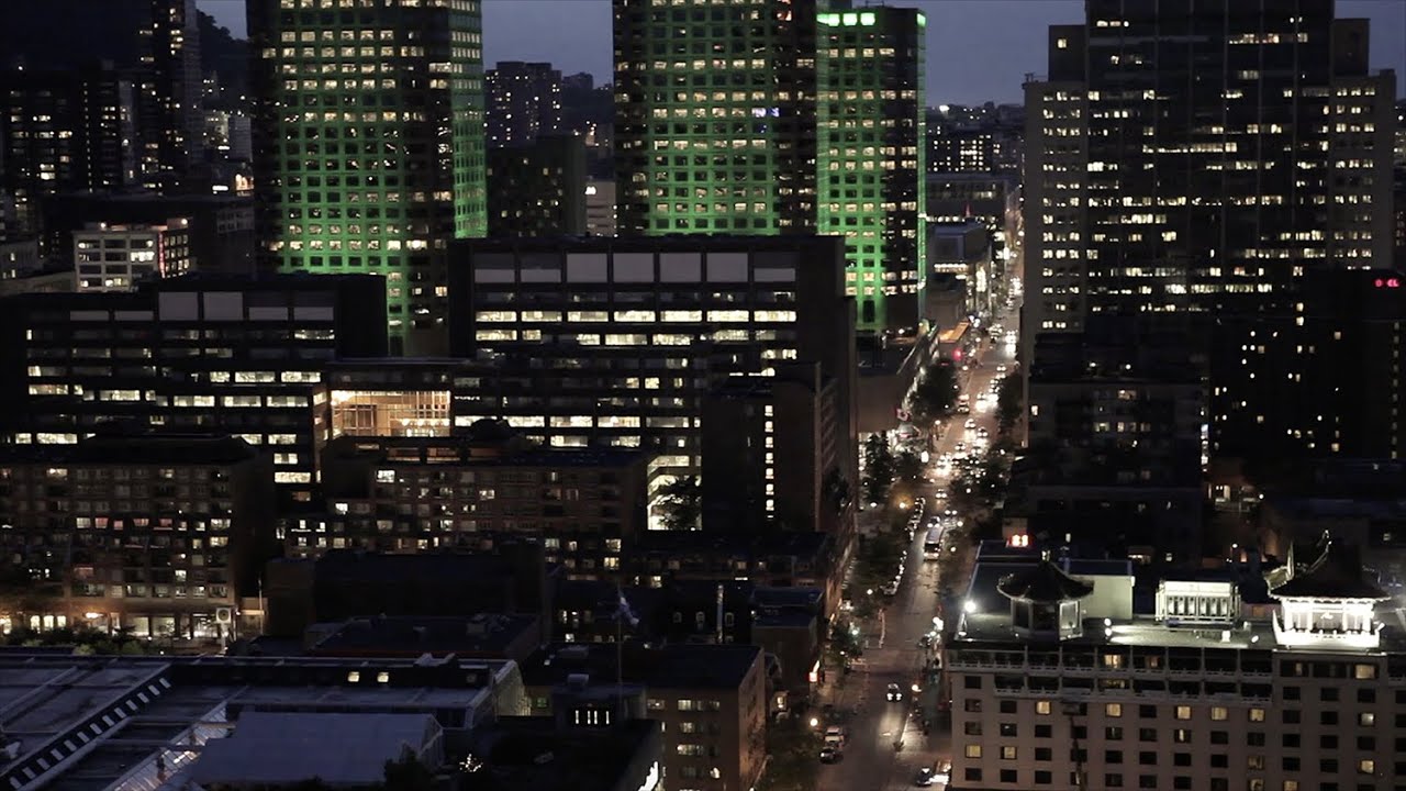 City at Night Urban Ambiance Sounds for Sleep and Relaxing | 1 Hour ...