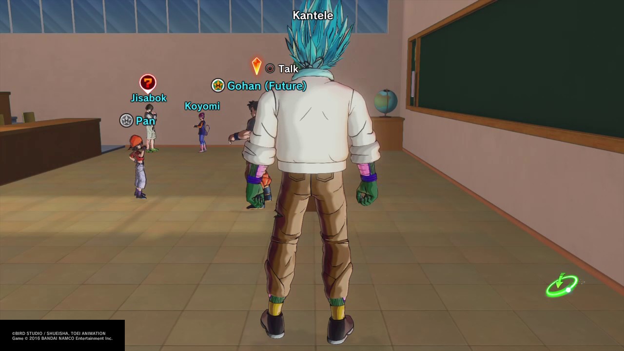 DRAGON BALL XENOVERSE 2 - Future Gohan's & Pan's classroom meeting ...