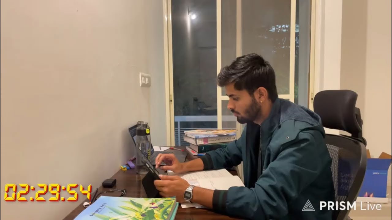 Study with me live | 6 hours | Med student - YouTube