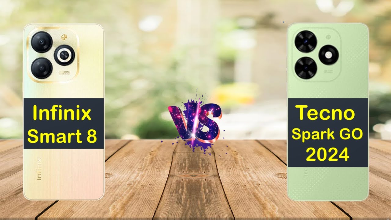 Infinix Smart 8 HD vs Tecno Spark GO 2024 | Full Comparison ⚡ Which is ...