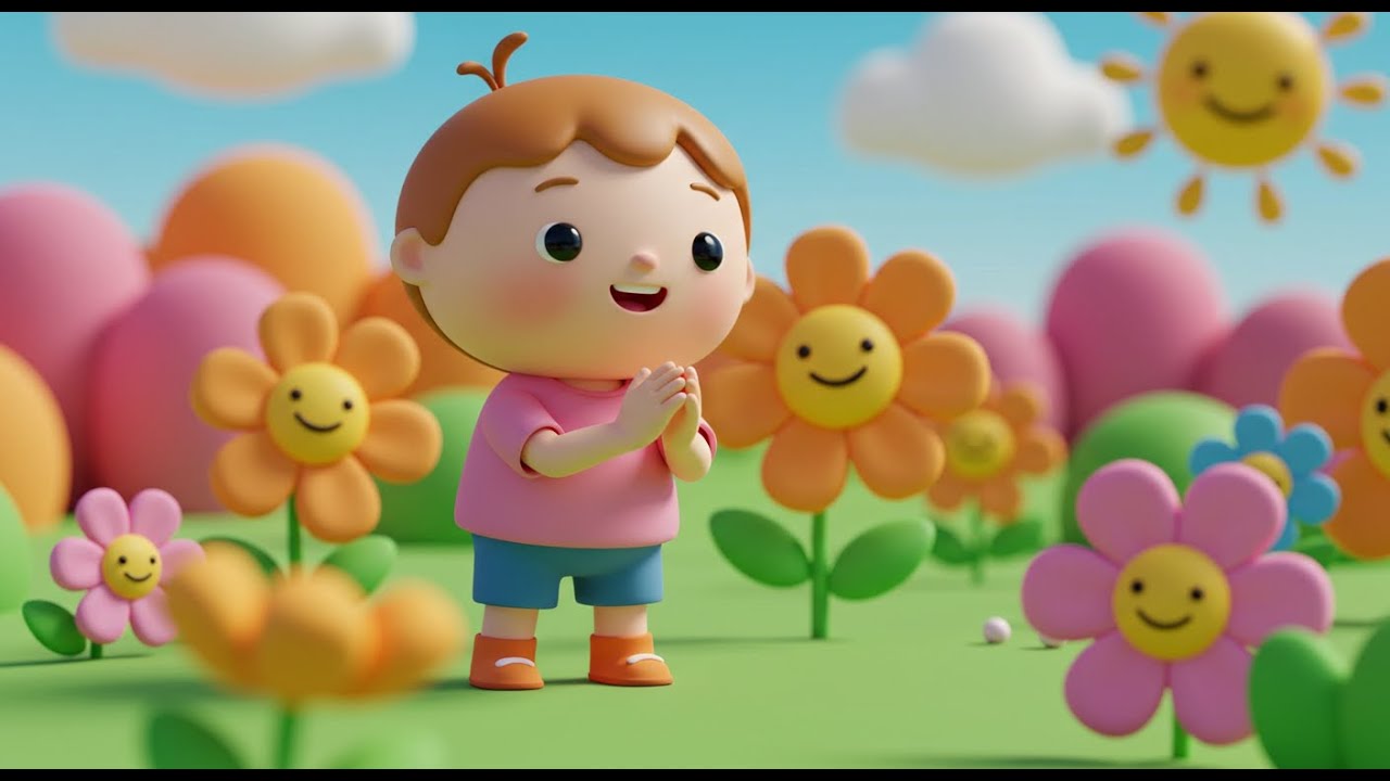 If You’re Happy and You Know It | Action Song for Kids | Nursery Rhymes ...