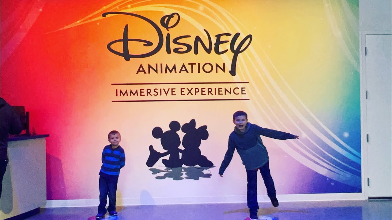 The Disney Animation Immersive Experience - YouTube