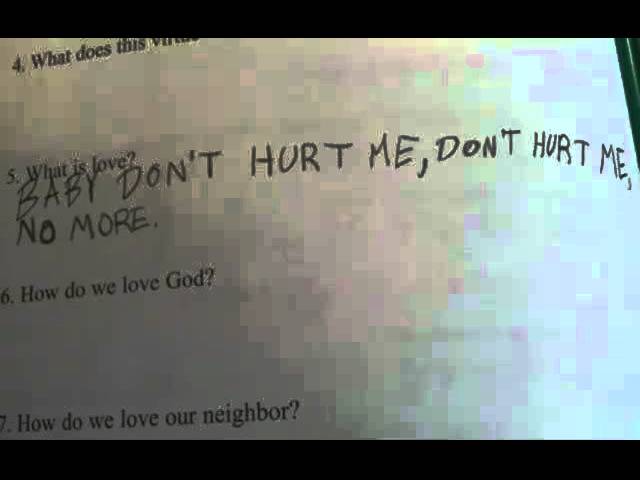 What Is Love Baby Dont Hurt Me Test