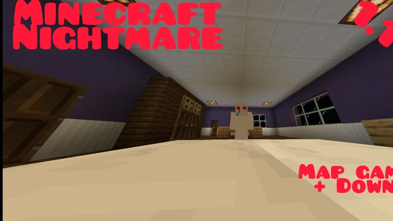 Nightmare Minecraft Map |Bedrock| 1.19+|2022|Horror Map| - YouTube