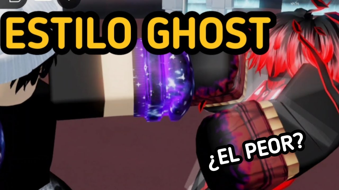 REVIEW DE EL ESTILO GHOST (FANTASMA)|UBG ROBLOX|VALENCIA975 - YouTube