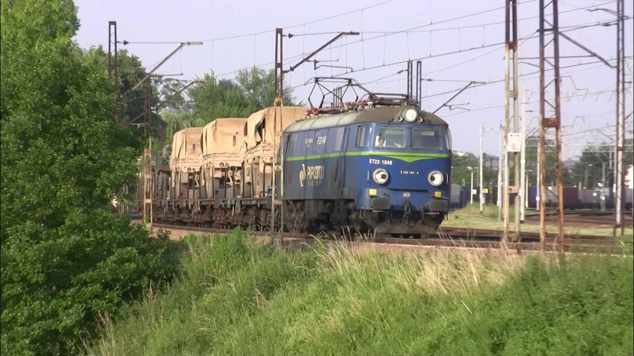 ET22-1040 z Eszelonem - 24.06.2016 - YouTube