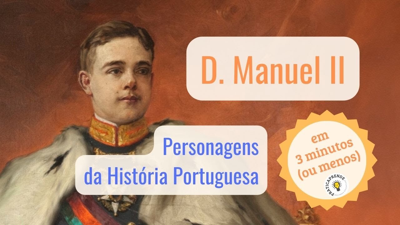 D. Manuel II - O último rei de Portugal - em 3 minutos (ou menos) - YouTube