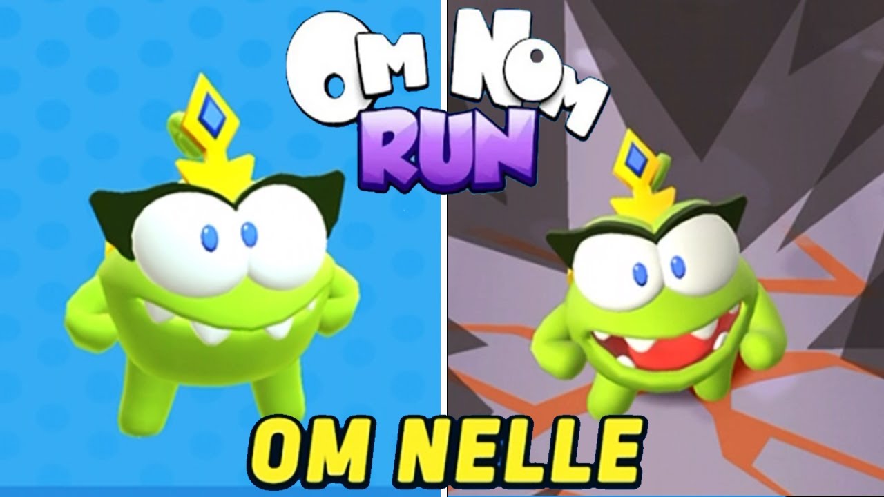 Om Nom: Run - Unlocked New Character OM NELLE | iPad Gameplay - YouTube