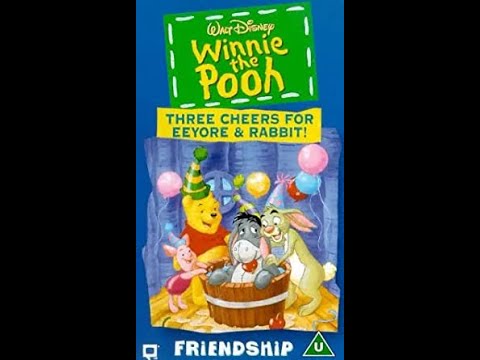 Opening to Winnie the Pooh: Three Cheers for Eeyore and Rabbit UK VHS (1999)