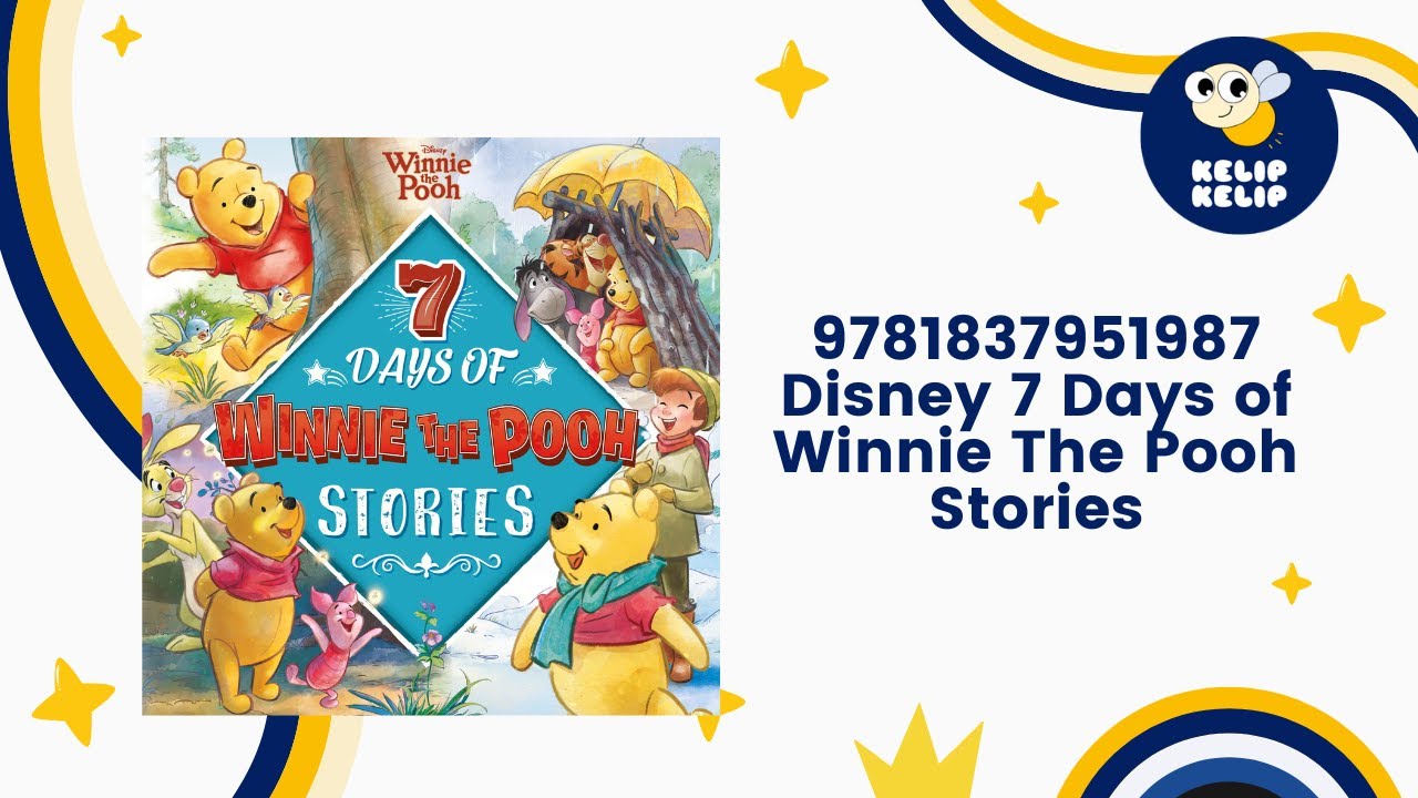9781837951987 Disney 7 Days of Winnie The Pooh Stories - YouTube