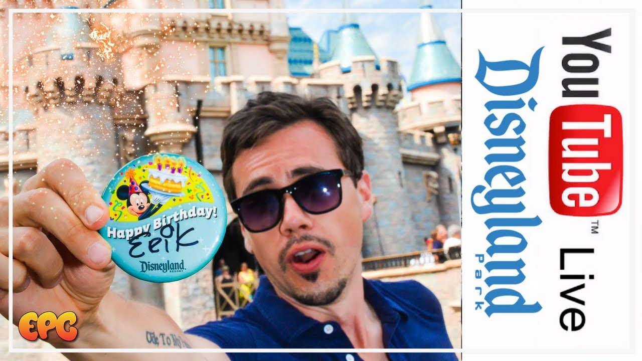 🔴 Live From Disneyland For My Birthday & Ariel Hug! - YouTube