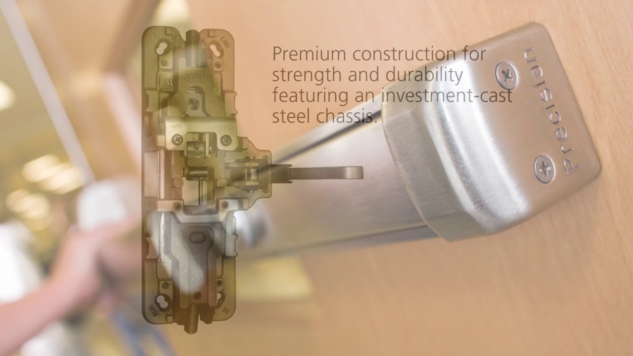 PRECISION APEX 2000 Exit Devices Video - YouTube